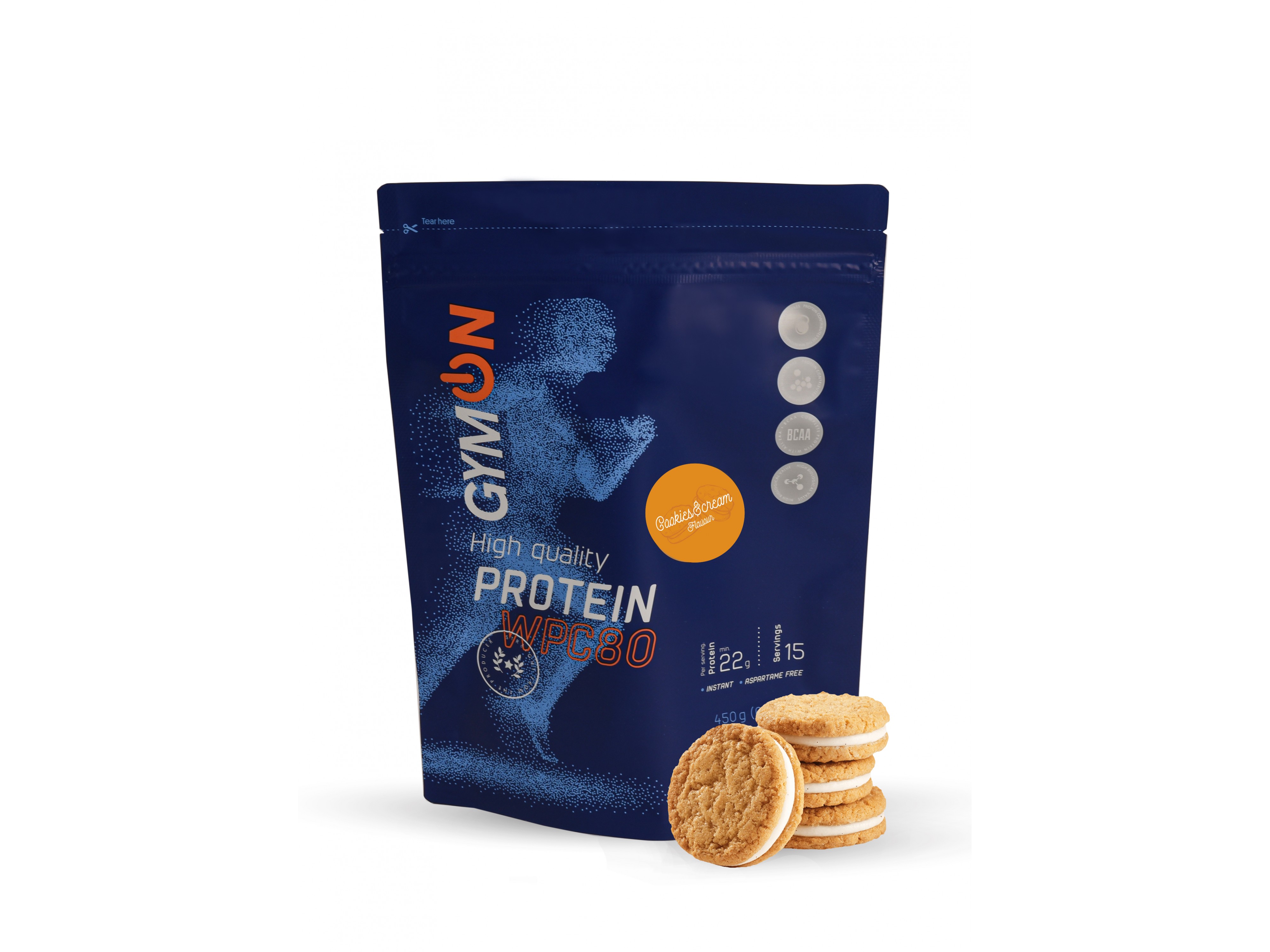 GymON | Vanilla flavour protein, lactose-free | Perfect taste